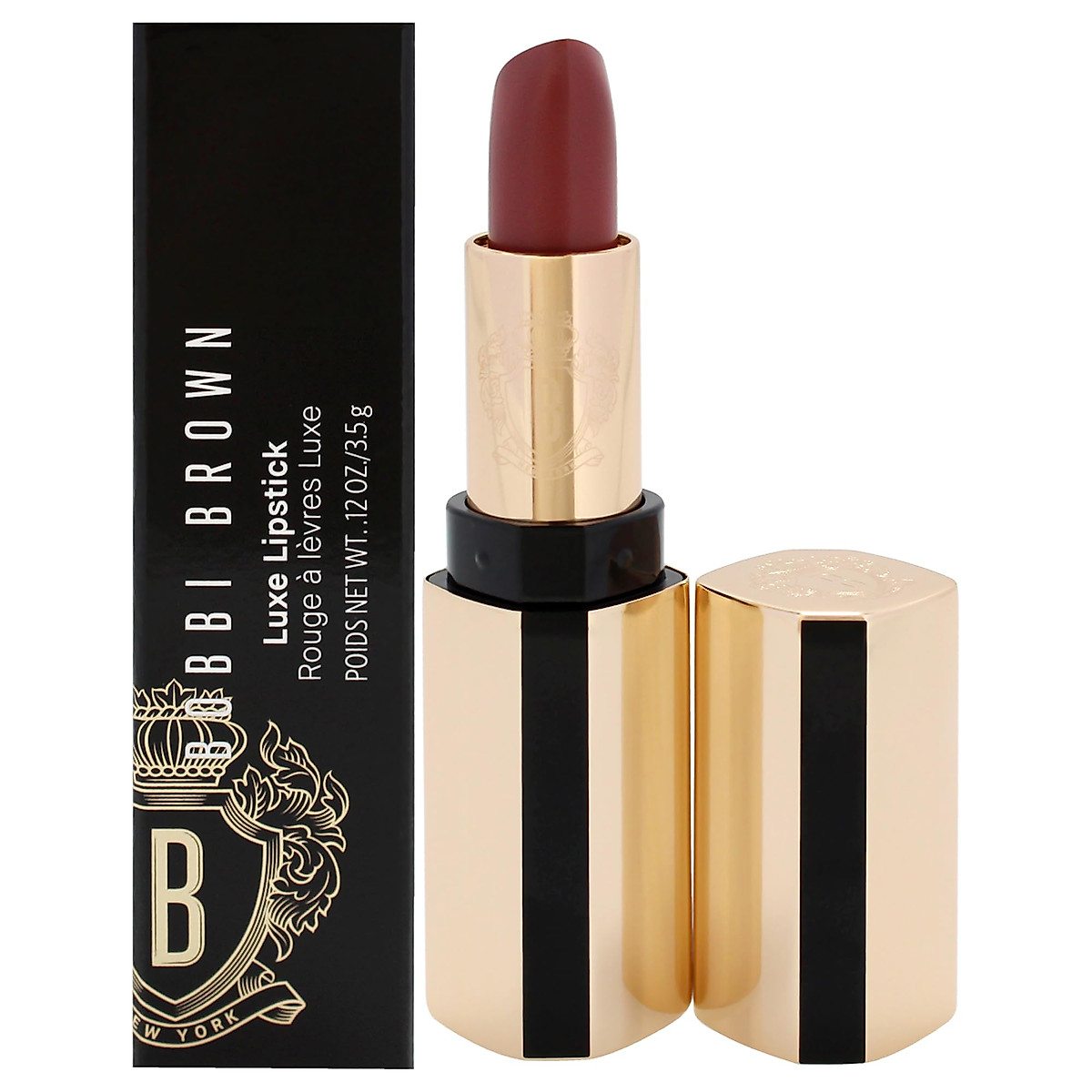 Bobbi Brown Luxe Lipstick - Bahama Brown for Women - 0.12 oz Lipstick