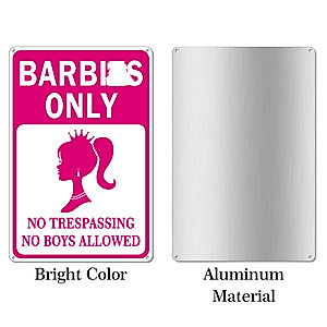 Urespkle Babi room decor, Babi Room Wall Decor for Girls Bedroom, Babi Only Girl Cave Sign Hot Pink Babi Bedroom Decor, 12x8