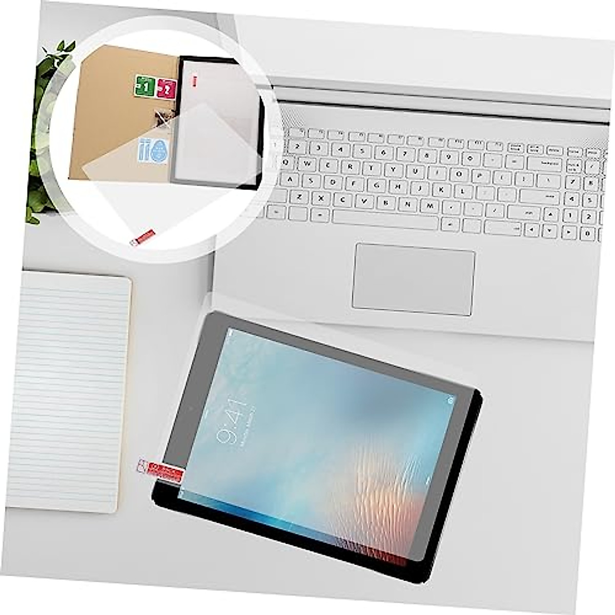 KONTONTY 2pcs ebook screen cover ebook screen protector screen protector clear tempered screen protector clear screen protector ebook tempered protector tempered glass Reader film