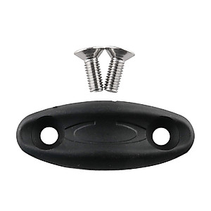 JCBIZ 2pcs 10cm Canoe Kayak Handles Carry Kit Heavy Duty Strong Toggle Handle Rope Pull Handle Cord T-Handle with Cord for Canoe