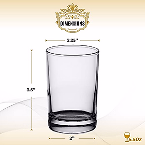 HISTORY COMPANY “Bàcaro di Veneto” Rustic Italian Stemless Wine Glass 4-Piece Set (Gift Box Collection)