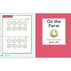 Learn to Read: Sight Words Storybook: 25 Simple Stories & Activities for Beginner Readers