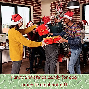 Reindeer Wieners Candy Wax Sticks- Funny Christmas Stocking Stuffers and White Elephant Gifts by Inspired Candy, 5oz Bag