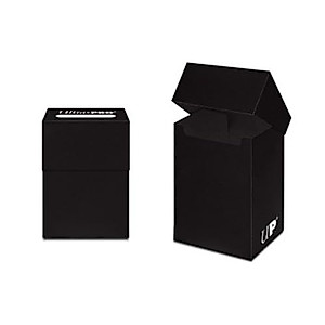 Ultra Pro 80 Card Deck Box - Black