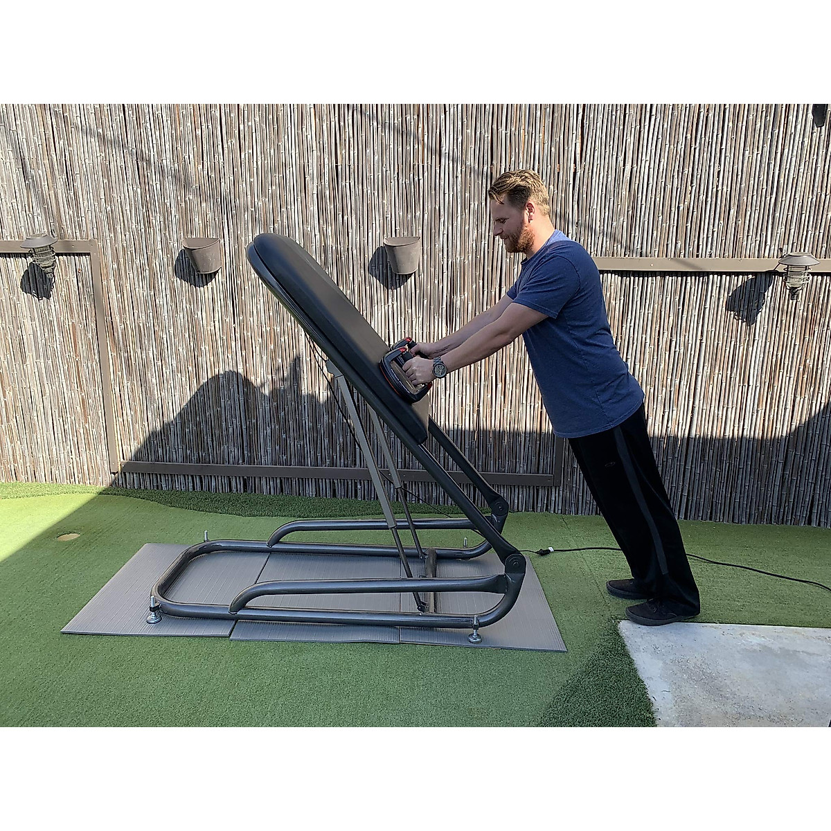 E-Z Plank - Easy Abdominal Core Strengthening - Isometrics in Motion - plus Vibration