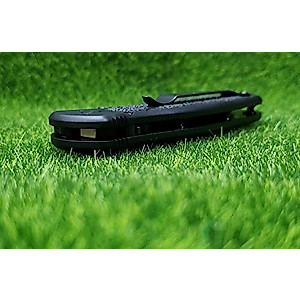 KERSHAW Black Tanto 40% Serrated Blur w/Black Anodized Aluminum Handle