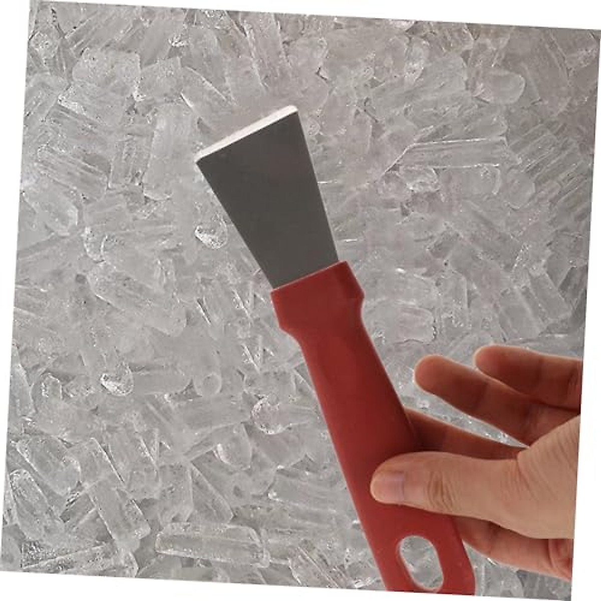 KOMBIUDA 2pcs Kitchen Cleaning Tools Wallpaper Scraper Scrapers for Ovens Stoves Snow Frost Remover Tool Griddle Scraper Tool Kitchen Cleaning Scraper Paint Scraper Red 420 Stainless Steel