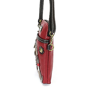 CHALA Crossbody Cell Phone Purse | Women's Wristlet Handbags with Adjustable Strap (Chihuahua)