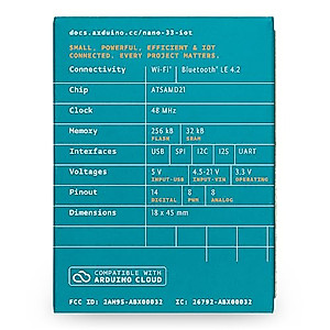 Arduino Nano 33 IoT [ABX00027]