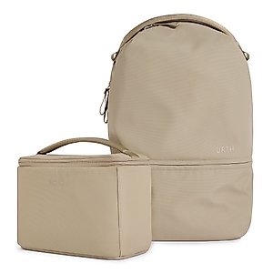 Urth Arkose 20L Modular Camera Backpack – for DSLR Camera, Lens, 15/16” Laptop, Weatherproof + Recycled (Beige)