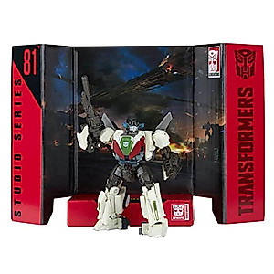 Transformers Toys Studio Series 81 Deluxe Class Bumblebee Wheeljack Action Figure - Ages 8 and Up, 4.5-inch