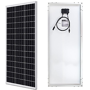 ExpertPower 210W Solar Panel Monocrystalline 12V High Efficiency Module for RV Marine Boat Trailer Camper Green House Off Grid System