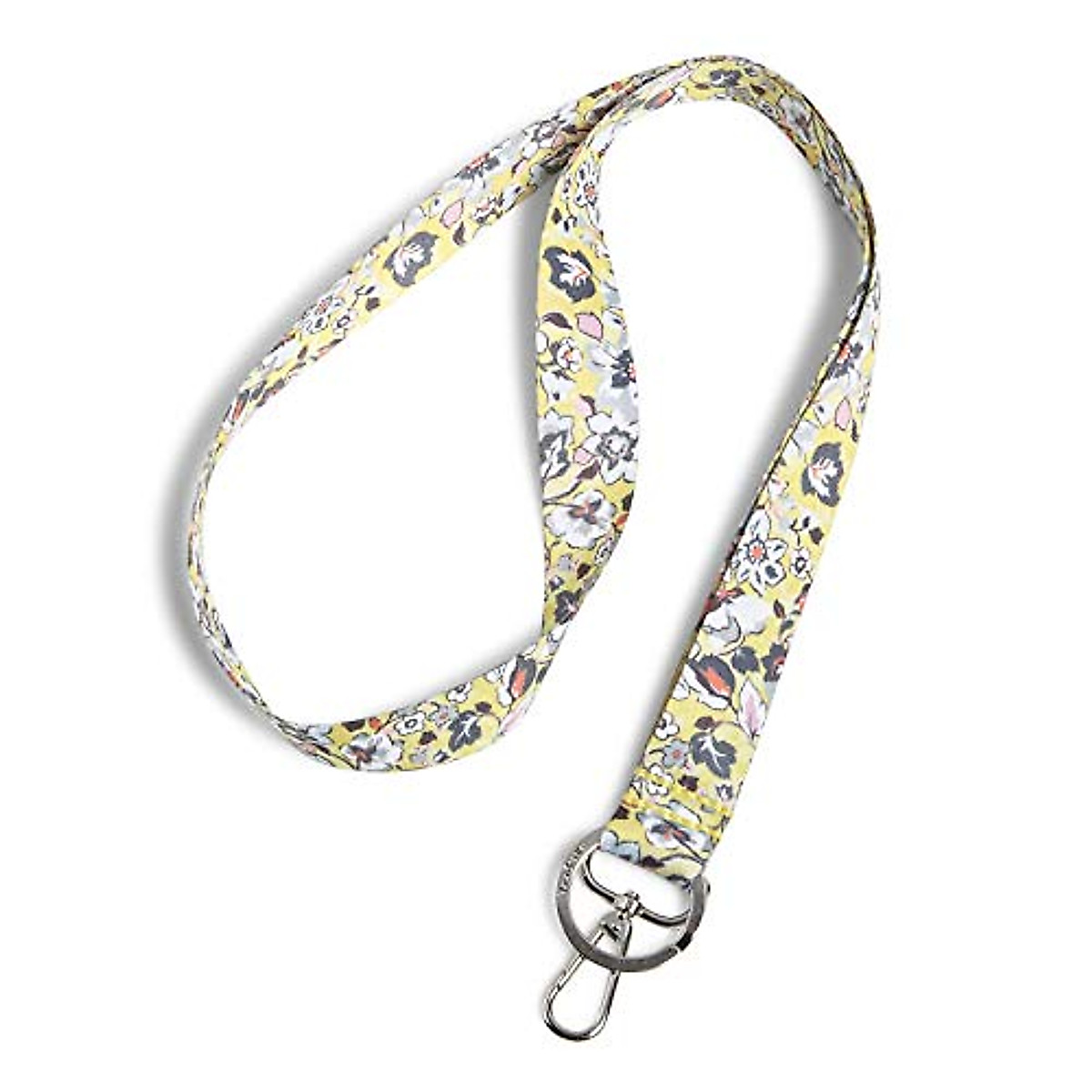 Vera Bradley Women's Cotton Wide Lanyard, Sunny Garden, One Size