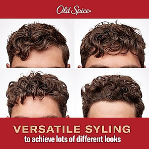 Old Spice Hair Styling Fiji Pomade for Men Flexible Hold Low Shine, 2.22 oz