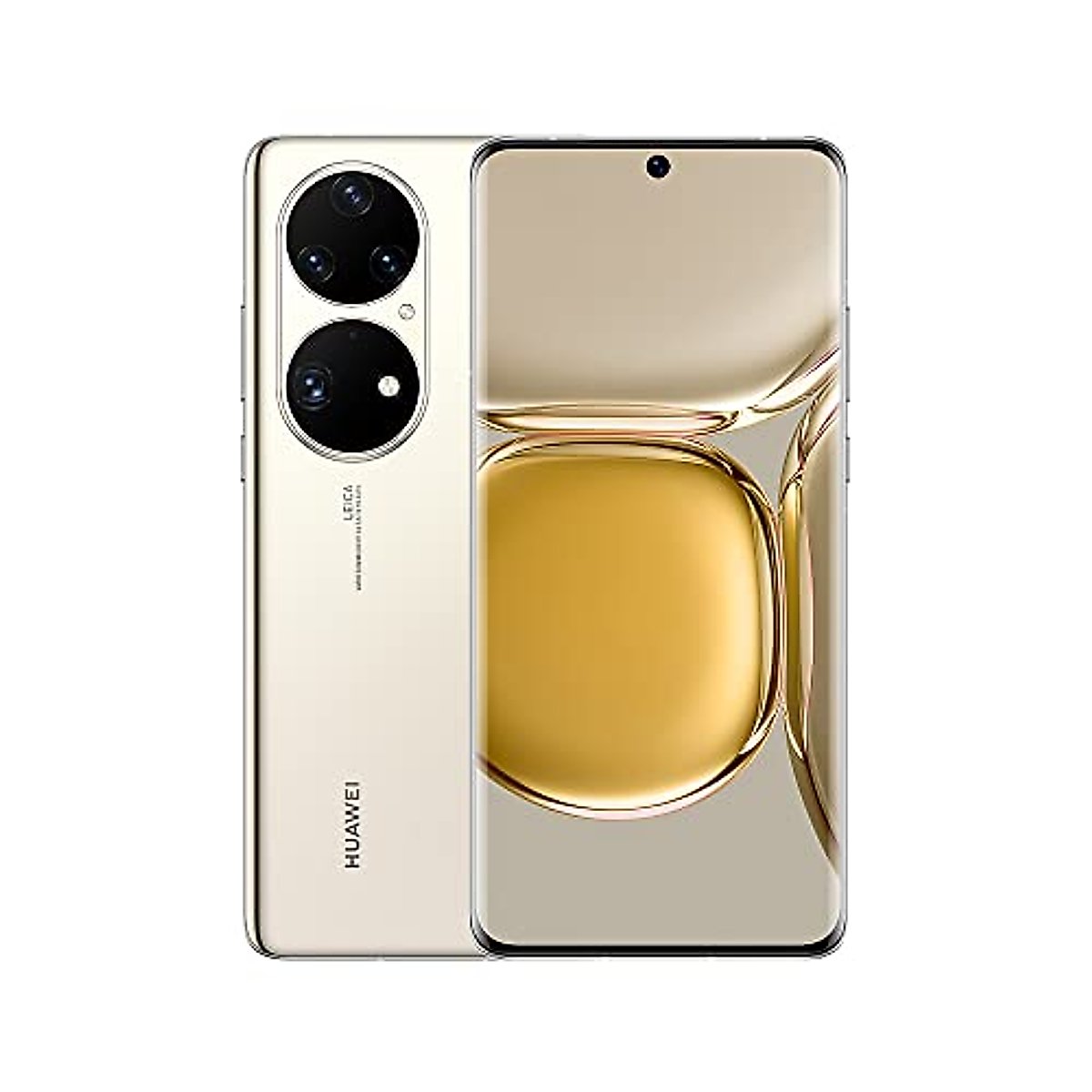 HUAWEI P50 Pro all carriers Global Model EU/UKVersion Dual SIM JAD-LX9 - International Version - Cocoa Gold