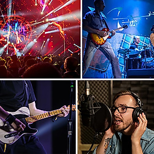 DREMAKE Mono 6.35mm 1/4’’ TS Male to XLR Male Audio Cable, 3FT Jack 6.35mm to XLR 3-Pin Interconnect Cord, Quarter Inch to XLR Unbalanced Mic Cable for Speakers, Stage, DJ, AMP, Studio Audio Console