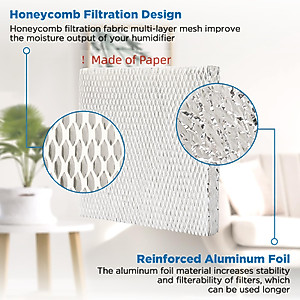 Freeboy 10 Humidifier Filter Replacement for Aprilaire 10 Water Panel, Models 110, 220, 500, 500A, 500M, 550, 550A, 558 Humidifier Replacement Filter HC22P Humidifier Wick- Paper