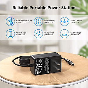 Replacement for Horizon Elliptical Power Cord for Horizon EX-59 Elliptical EX59 EX 59 EX-69 Fitness 12V AC Adapter