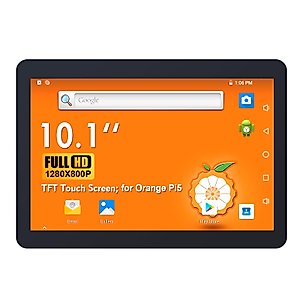Orange Pi 5 10.1 Inch LCD Touch Screen Portable Monitor, TFT Display Panel Only Compatible 5, 5B, 5 Plus Single Board Computer