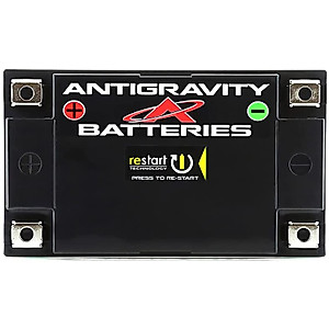 Antigravity ATX30-RS Lithium Motorsport Battery w/BMS & Re-Start Technology - 880cca 5.75 Pounds 30Ah - Replaces YTX30 YTX30L-BS YIX30 YIX30L-BS GYZ32HL
