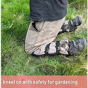 Leg Guard Shin Guard for Weed Eating Trimming & Mowing-Shin Protector for Yard Work-Shin Knee Pads for Gardening