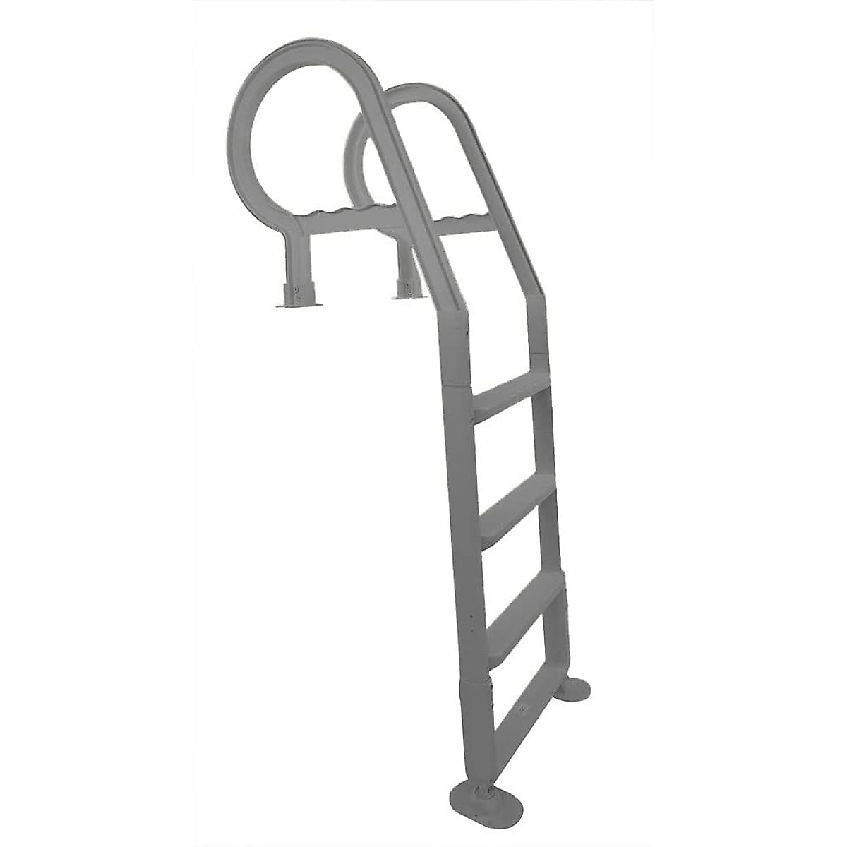 Aqua Select Heavy-Duty in-Pool Ladder | Grey | Supports 300 Pounds | Easy-to-Install Design