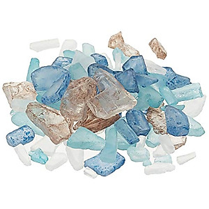 Galapagos (05139 Aquarium Sea Glass, Pacific Mix, 4lb Bag