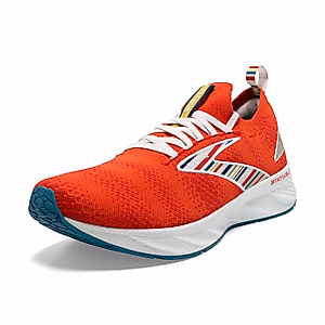 Brooks Women’s Levitate Stealthfit 6 Neutral Running Shoe - Red/White/Blue - 7 Medium