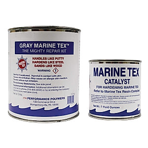 Marine-Tex RM303K Marine-Tex - Gray, 32 oz.