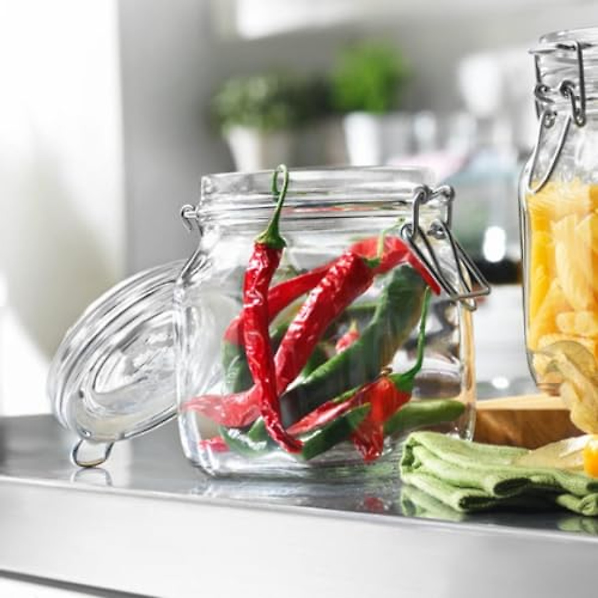 Bormioli Rocco 149280M04321991 food container, 25.25 oz, Clear