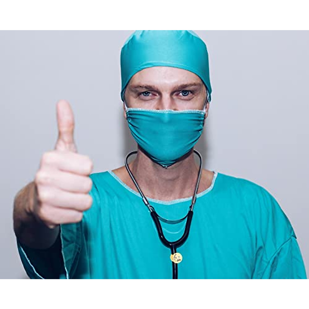 Stethoscope ID Tag for Nurses, Personalized Stethoscope Name Tag Custom Made Nursing ID Charm Graduation Gifts (Stethoscope Tag with Birthflower - Style 01)