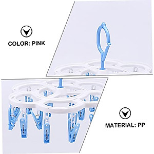 Zerodeko 1 PC Drying Rack Glove Drying Rack Laundry Drying Rack Collapsible Folding Drying Rack Laundry Hanger Drying Rack Drying Rack Clothing Clothes Drying Rack Towels Hanging Rack Baby