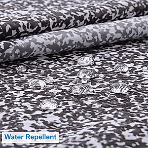 OLANLY Waffle Shower Curtain 72x72 Inches, Heavyweight Fabric, Machine Washable, Waterproof, Hotel Luxury Spa, Simple Modern Grey Shower Curtains for Bathroom, Guest Bath, Stalls and Tubs