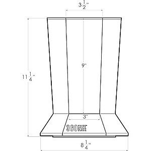 360 Knife Block ® - ROTATING - Magnetic - BEST Universal Knife Block - Made in America