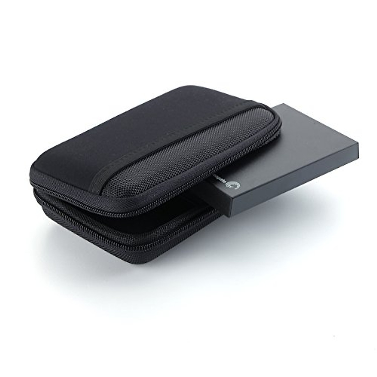 Drive Logic DL-64-BK Portable EVA Hard Drive Carrying Case Pouch, Black