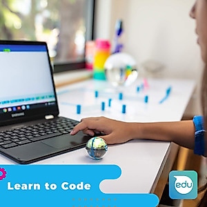 Sphero Mini Activity Kit - App-Enabled Coding Robot - 55 Piece Construction Set & Activity Cards - STEM Educational Toy for Kids - Bluetooth Connectivity - Interactive & Fun Learning for Ages 8+