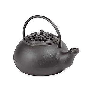 Honeycomb Top Wood Stove Steamer| Solid Cast Iron| Matte Black Finish| Rust Resistant| Decorative Functional Alternative to Electric Humidifiers| 3 QT Capacity| 11.25" L x 8.5" W x 4.25" H