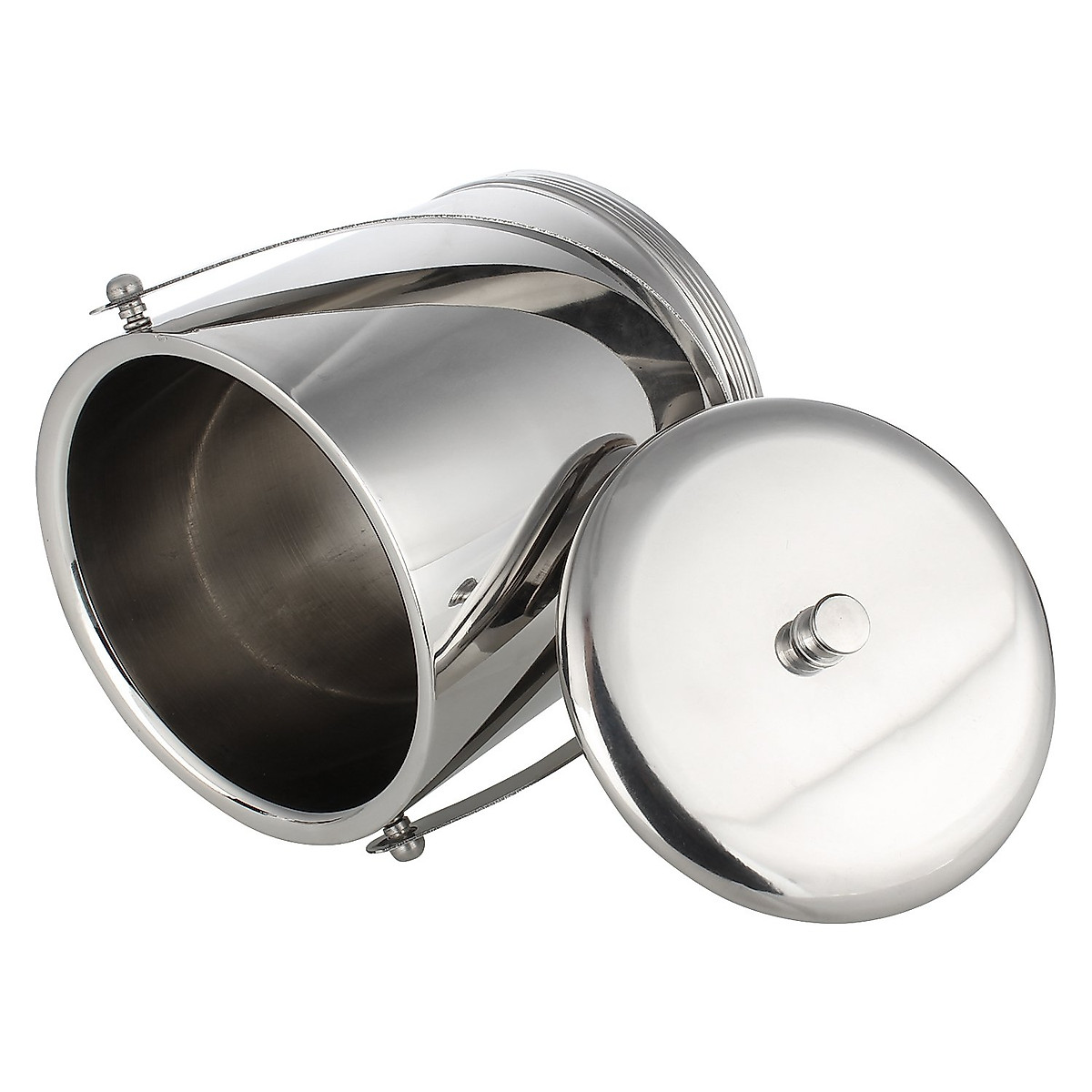 Zap Impex stainless steel double wall ice container with lid 1.30 Ltr.