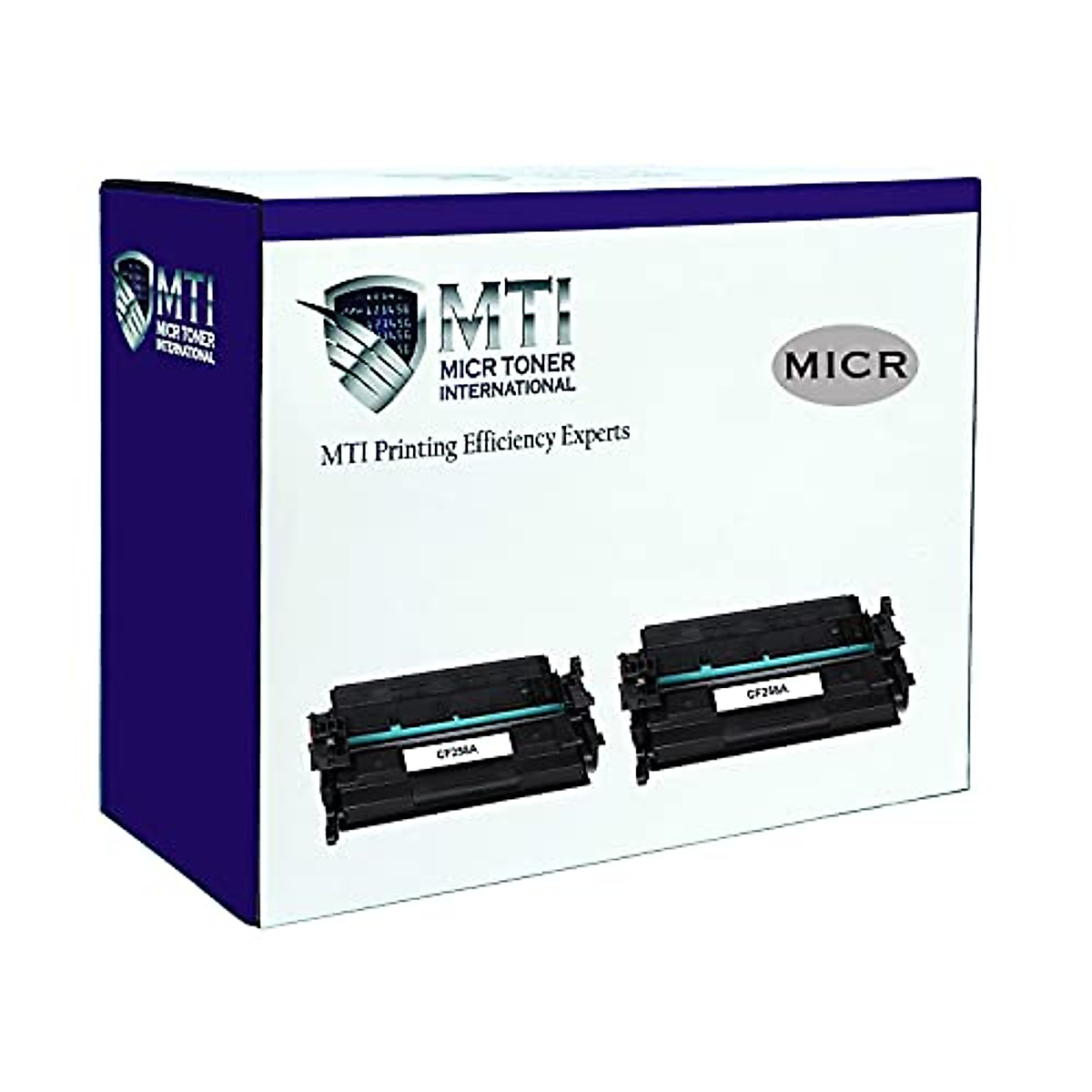 MTI 58A MICR Toner Replacement for HP 58A CF258A 58X CF258X | HP Pro M404n M404dn M404dw MFP M428fdn M428dw M428fdw | Check Printer Cartridge (Pack of 2)