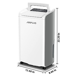 50-70 Pints 4,500 Sq. Ft. Home Dehumidifier for Large Room, Basement with Auto Shut off, Drain Hose, Reusable Filter Humidity Control for Bedroom, Bathroom