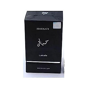 Lattafa Perfumes Premium Collection Hayaati For Men,Hayaati Gold Elixir For Women & Hayaati Makeky EDP-100ML/3.4Oz| Musk & Woody Notes. (Hayaati Men)