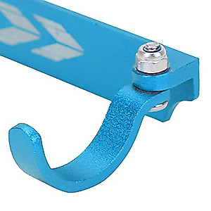 Velaurs Competitive Side Hanger, Fishing Box Fast Hanging Accessories Aluminium Alloy for Fishing for Fishing Tool(Blue)