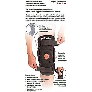 Hinged Wraparound Knee Brace (EA)