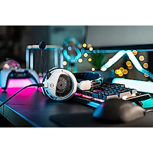 Audio-Technica ATH-GDL3WH Open-Back Gaming Headset, White