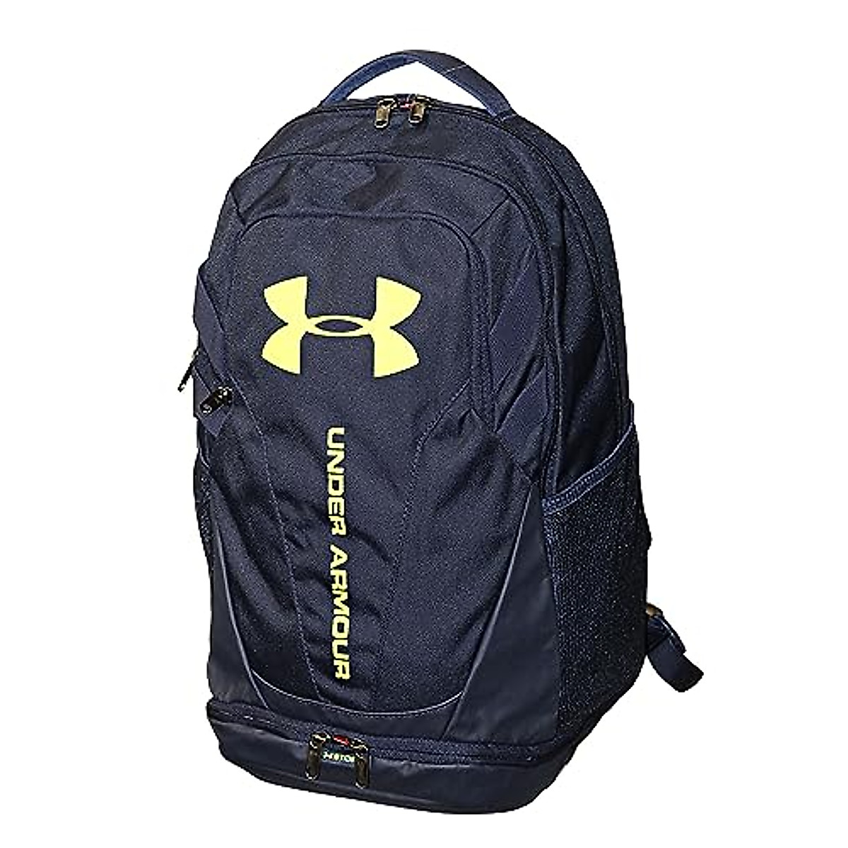Under Armour Men's UA Hustle 3.0 Backpack (Naval Academy/Lime 417)