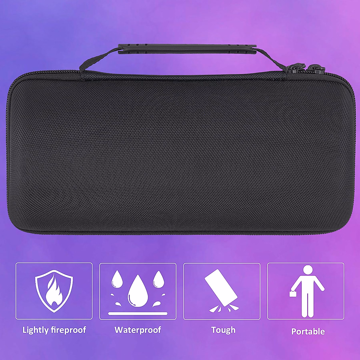 co2CREA Hard Case Compatible with Anker Soundcore Glow Portable Speaker