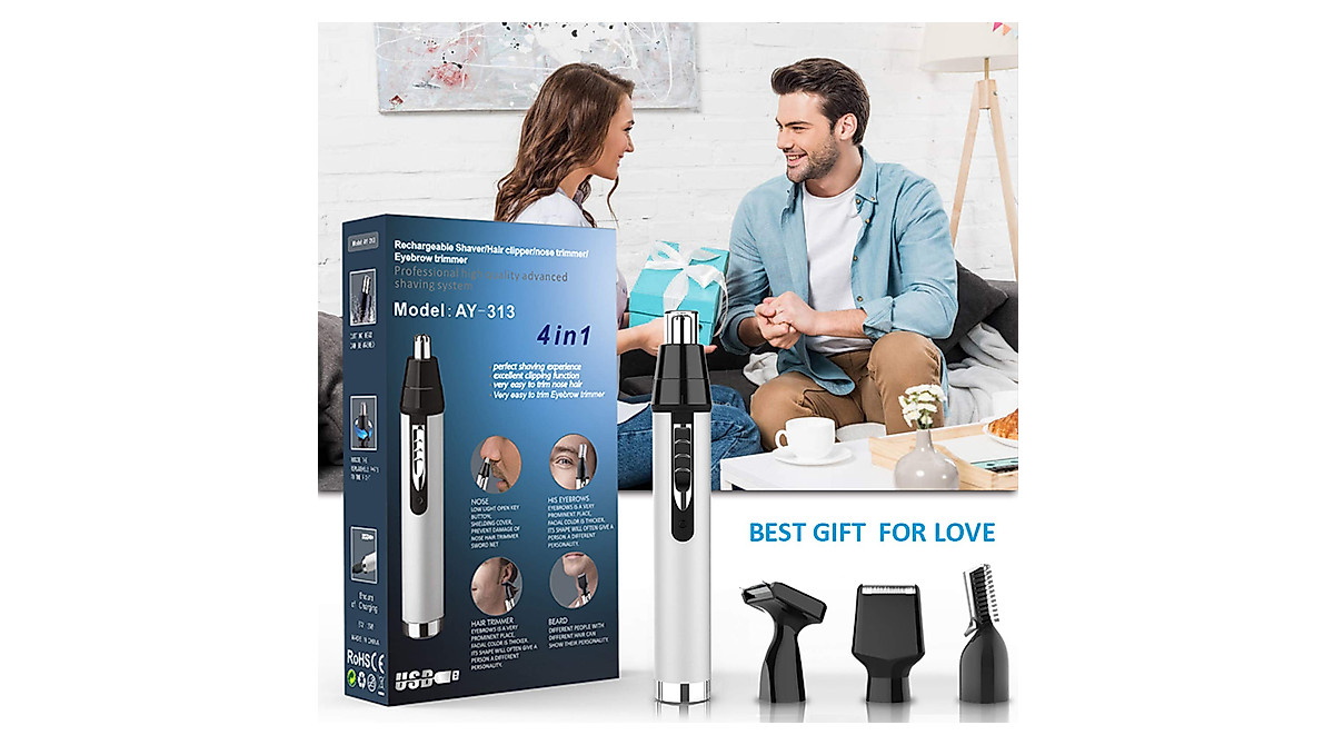 Ginity Ear and Nose Hair Trimmer – Easy Personal Grooming Tool