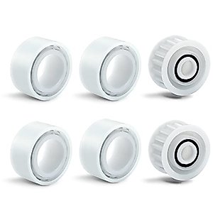 Upgrade 4 Pack Guide Wheels with 2 Pully Gears,Part Numbe 3884997-R6,Replacement for Dolphin,Nautilus CC Plus Premier Pool Cleaner Accessories