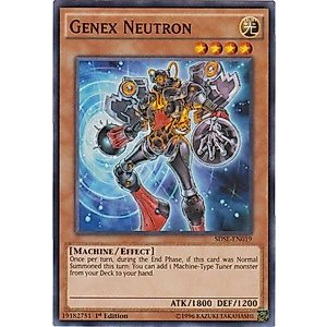 Yu-Gi-Oh! - Genex Neutron (SDSE-EN019) - Structure Deck: Synchron Extreme - 1st Edition - Common
