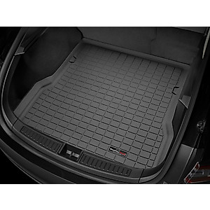WeatherTech Cargo Trunk Liner for Hyundai Santa Fe Hybrid, Santa Fe Plug-in Hybrid, Santa Fe - Behind 2nd Row (401415) Black